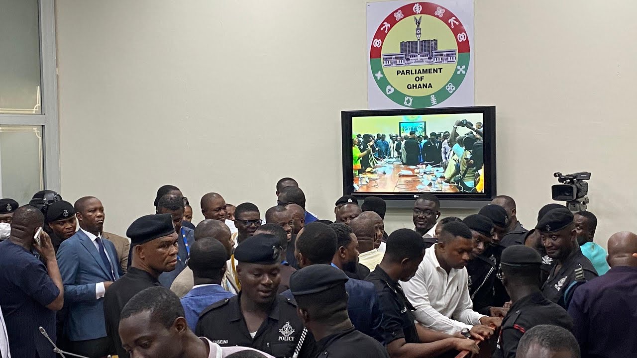 Total Pandemonium! Broken Tables! - MPs Clash Over Vetting Deadlock in ...