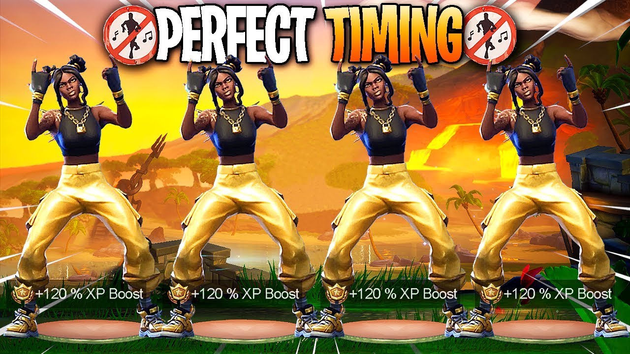 Fortnite - Perfect Timing Dance Compilation! #25 - (Season 8) - YouTube