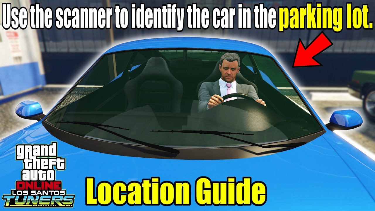 Use The Scanner To Identify The Car In The Parking Lot - GTA 5 Online ...