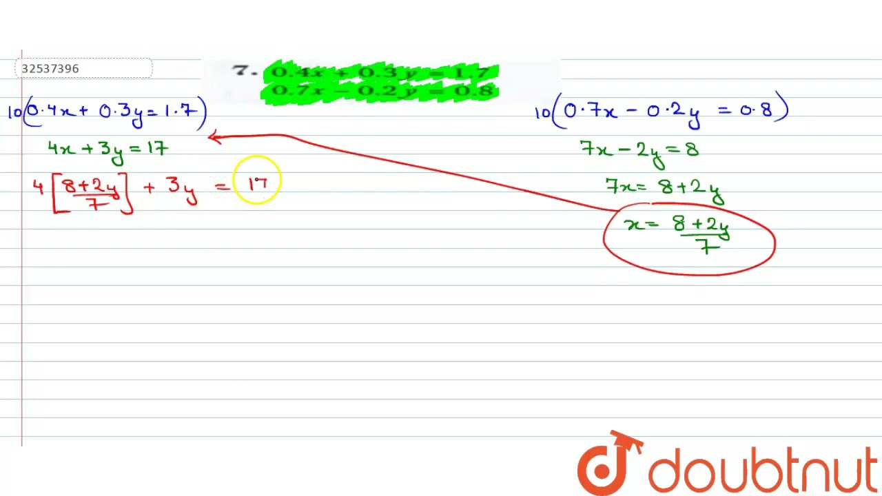 0 4x 0 3y 1 7 0 7x 0 2y 0 8 10 LINEAR EQUATIONS IN 0-4x-0-3y-1-7-0-7x-0-2y-0-8-10-linear-equations-in
