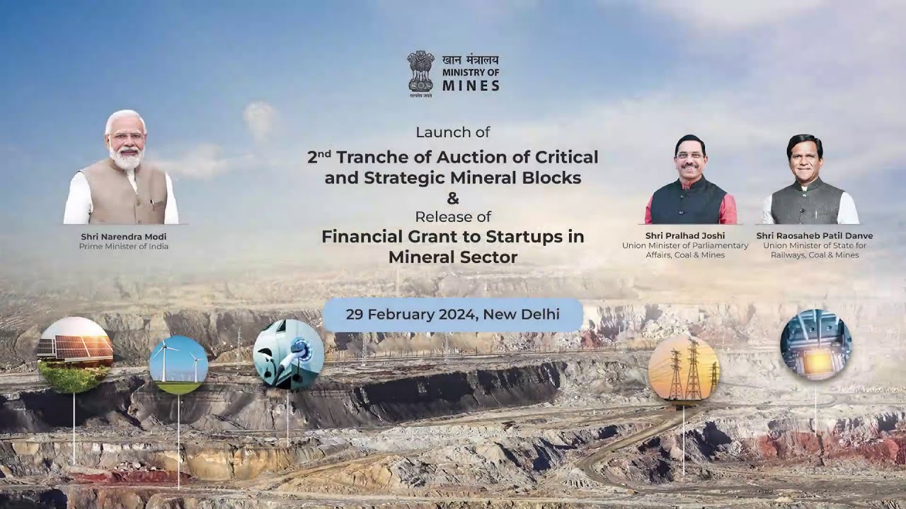 Glimpse from the 2nd Tranche of Critical & Strategic Mineral Blocks ...