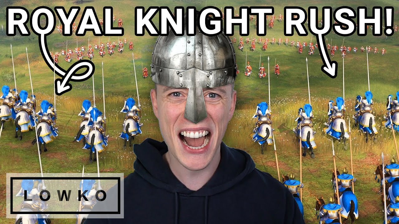Age of Empires 4: The ROYAL KNIGHT Timing Attack! - YouTube