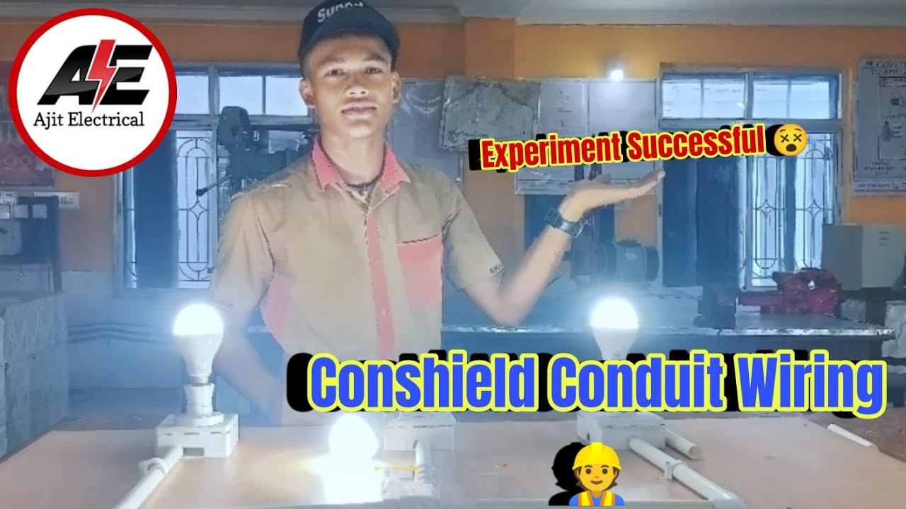 Conshield conduit wiring 🧑‍🔧🧑‍⚖️Ghar kaa wiring#Viral video of viral ...