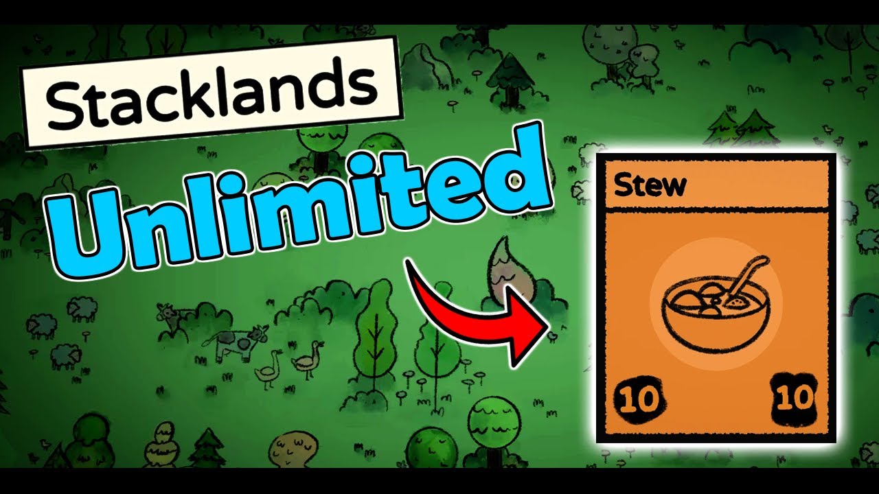 My 2 tries on an AUTOMATED Stew Farm in Stacklands - YouTube