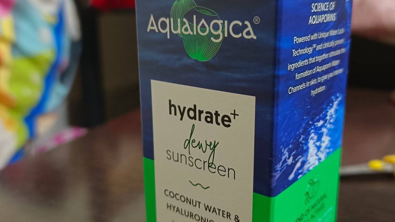 Aqualogical sunscreen under- 400 - YouTube