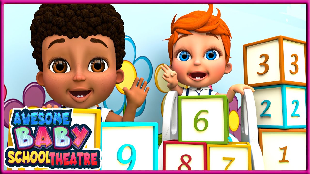 The Numbers Song | Counting with Music 🔢 | Kids songs & Nursery Rhymes ...