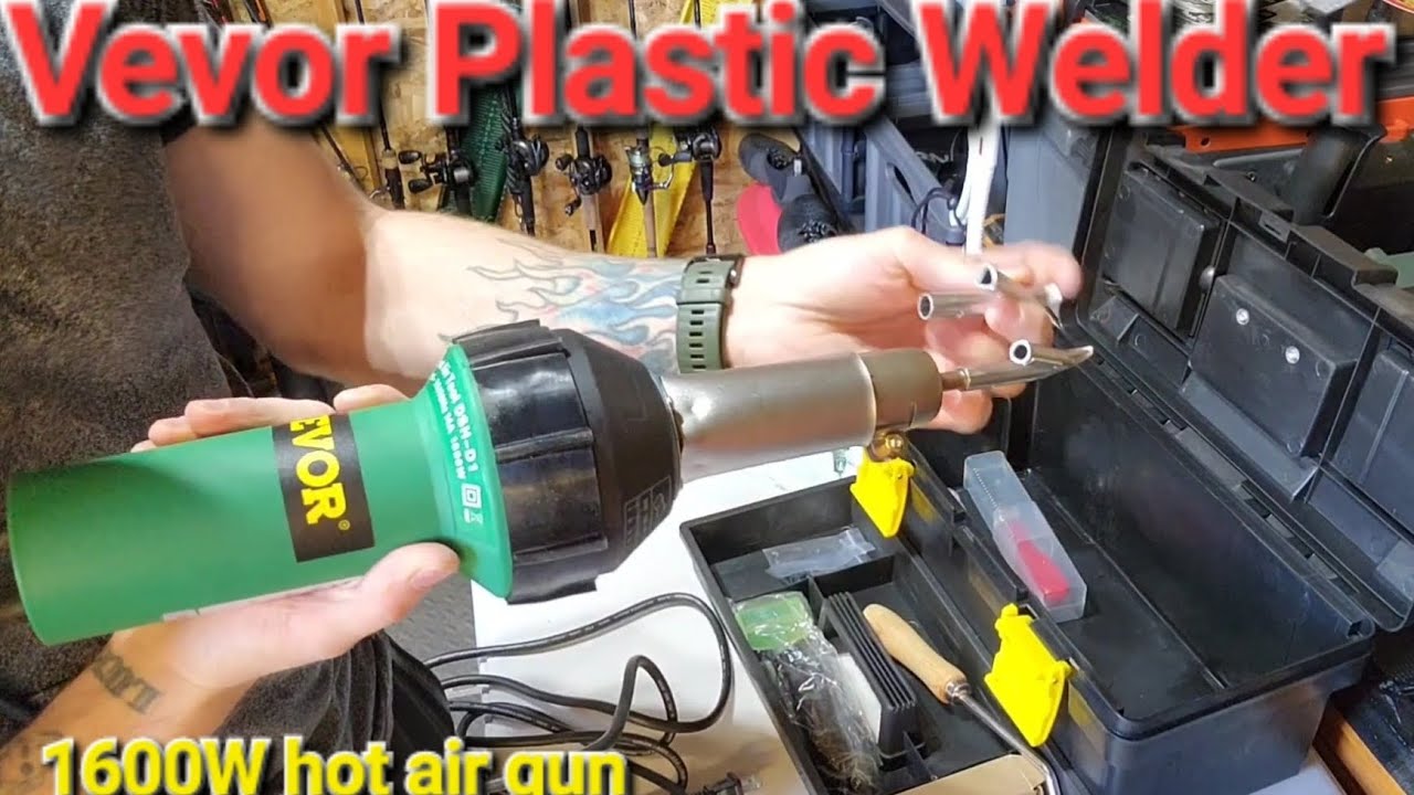 Plastic welder, Vevor 1600w hot air tool quick overview. - YouTube