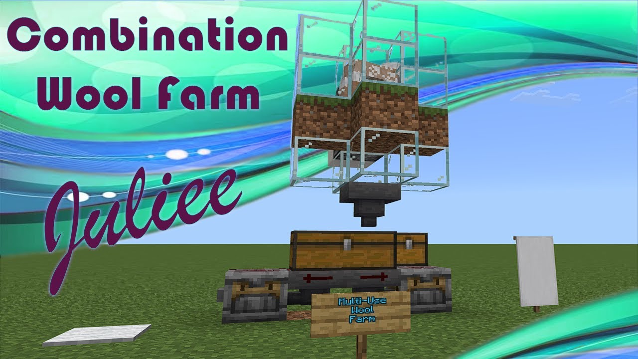 Combo Wool Farm Tutorial ! New Auto Crafter ! - YouTube