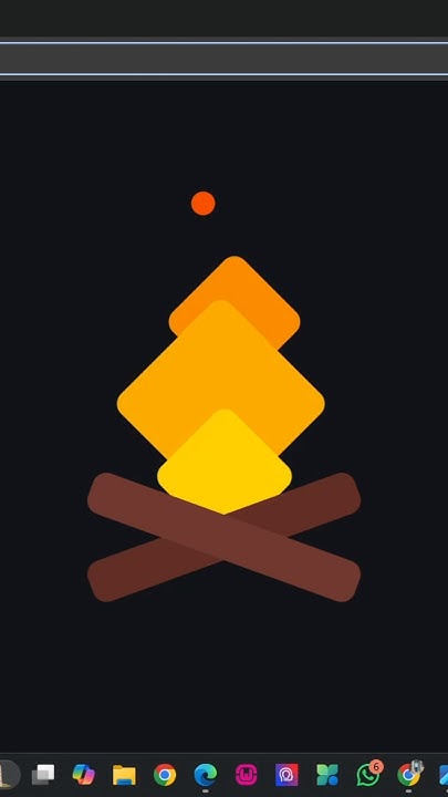 "Watch This! Realistic Fire Animation in HTML & CSS!" || html || CSS || Coding || - YouTube