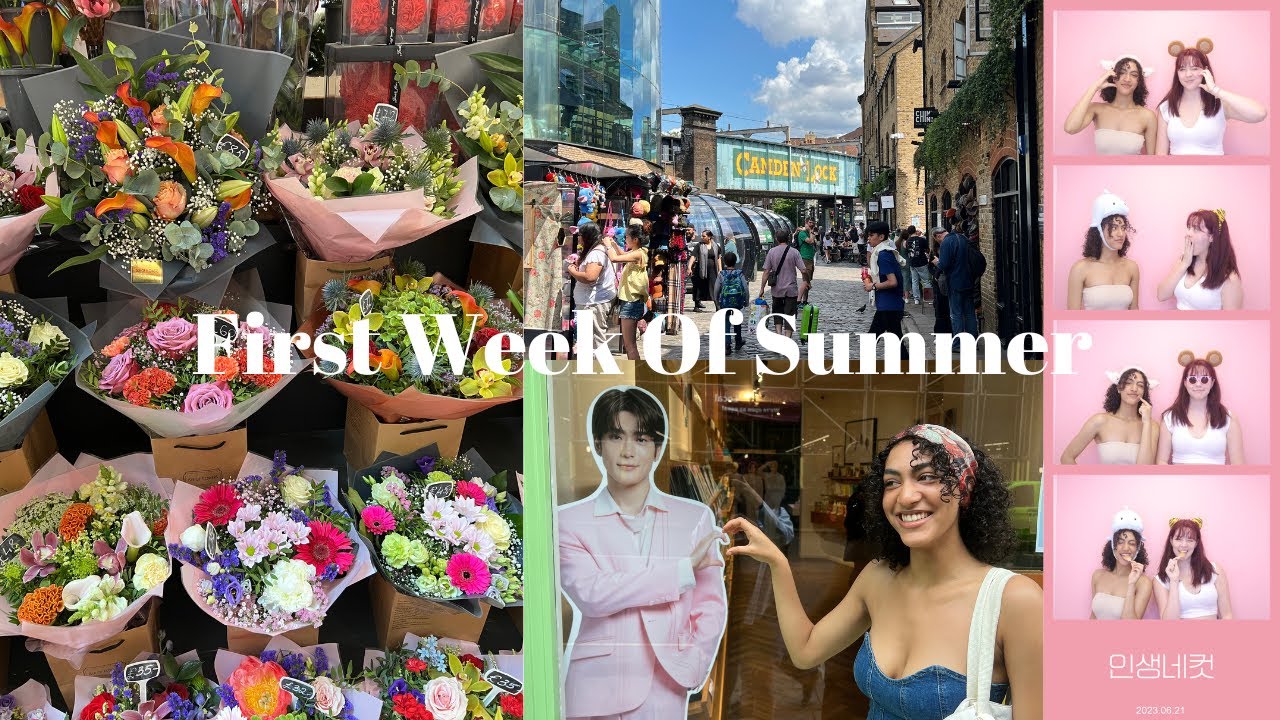 First Week Of Summer // Hair Cut, London & Angie - YouTube