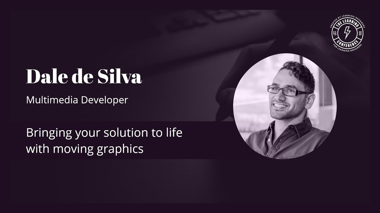 Dale de Silva - Bringing your solution to life with moving graphics - YouTube
