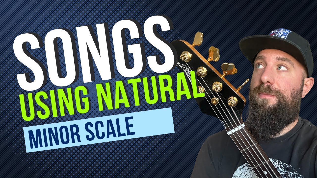 Songs In Scales: Natural Minor Scale Bass Lesson (REQUESTED) - YouTube