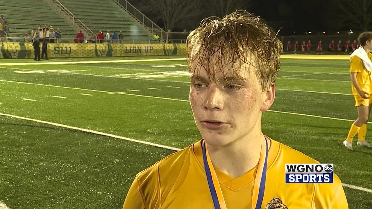 St. Paul's soccer's Owen Spath, State Finals MVP - YouTube
