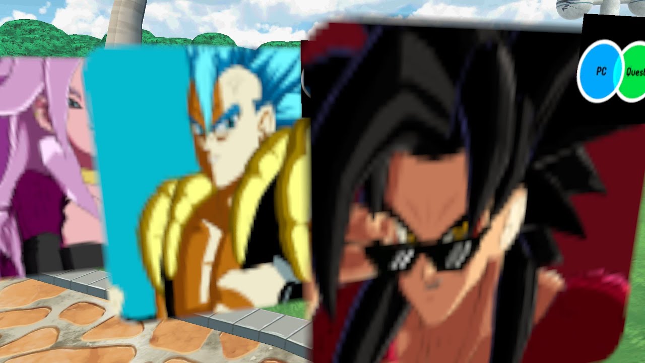 One of the best worlds to find dbz avatars in vrchat - YouTube