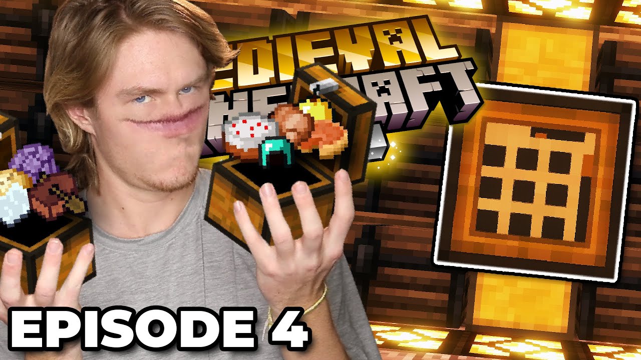 MEDIEVAL MINECRAFT Ep 4 (1.18) | Tom's Simple Storage Mod - YouTube