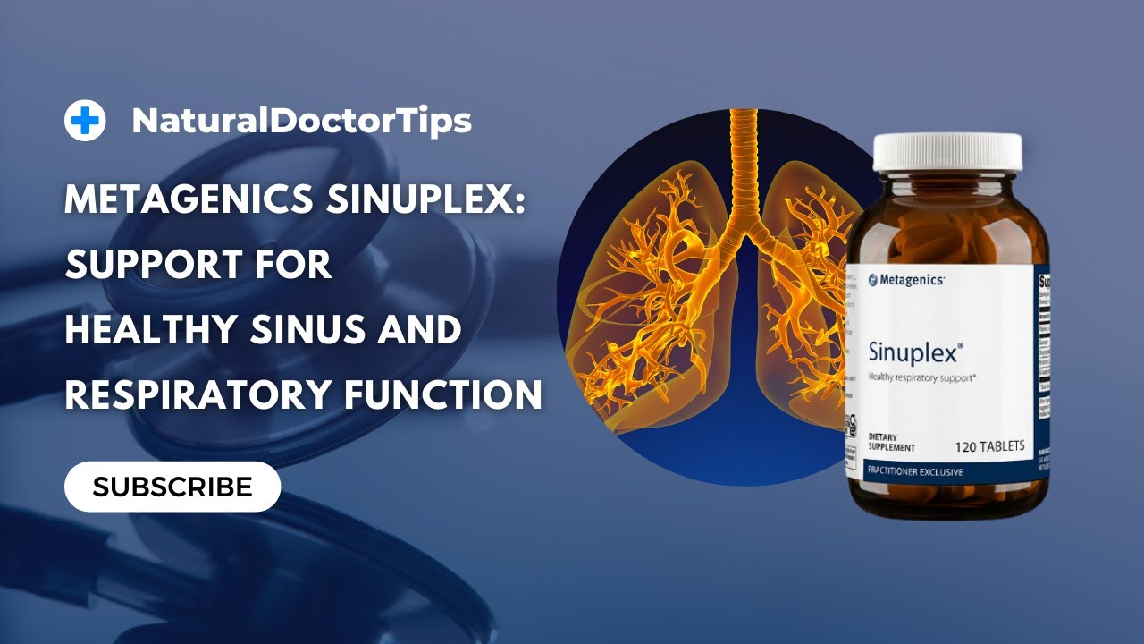 Metagenics Sinuplex: Support for Healthy Sinus and Respiratory Function ...