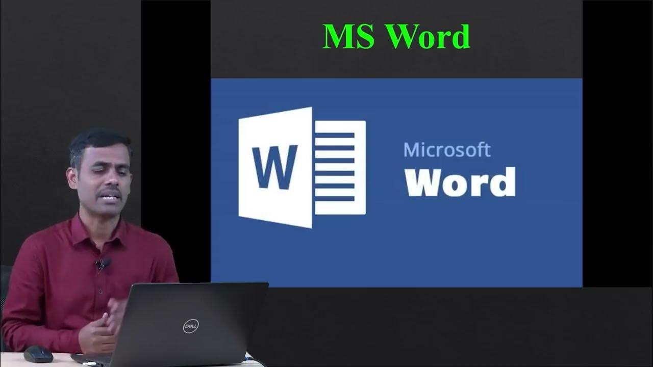 Computer Awareness 3 | MS Word | Part 1 | Useful All Exams | Satish Joga @Prerana.Academy - YouTube