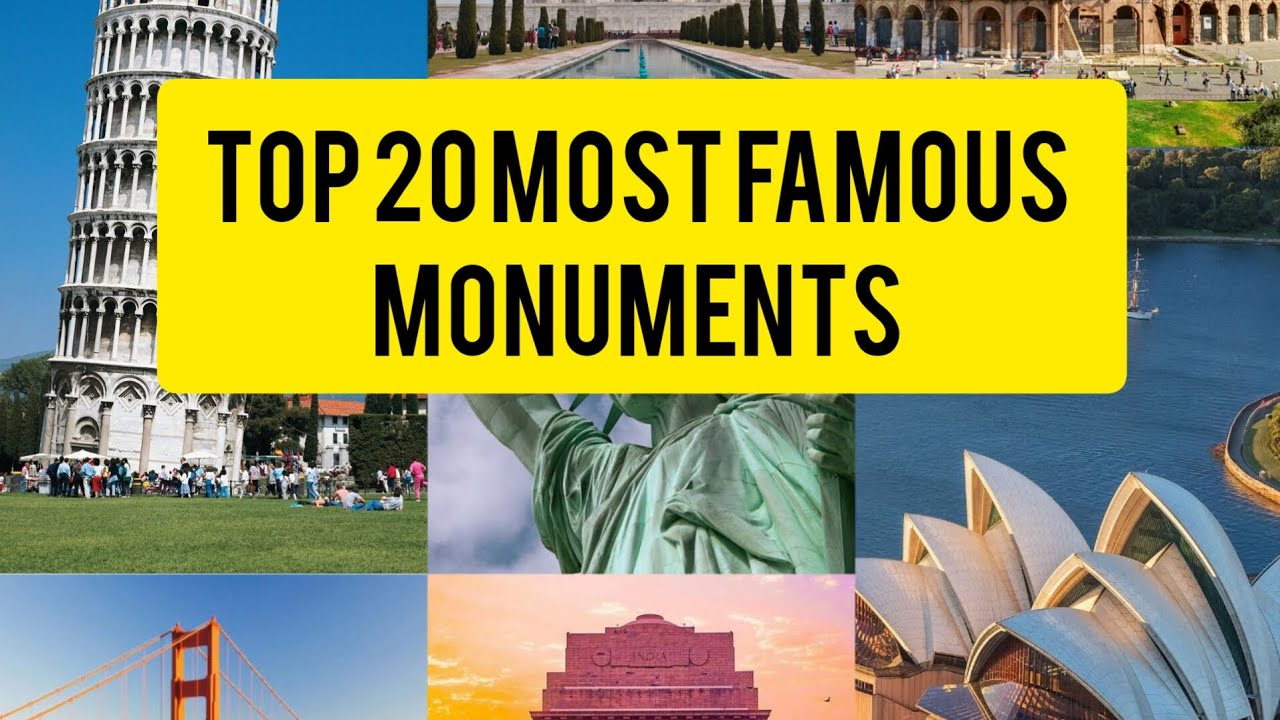 Top 20 most Famous monuments all ranked here - YouTube