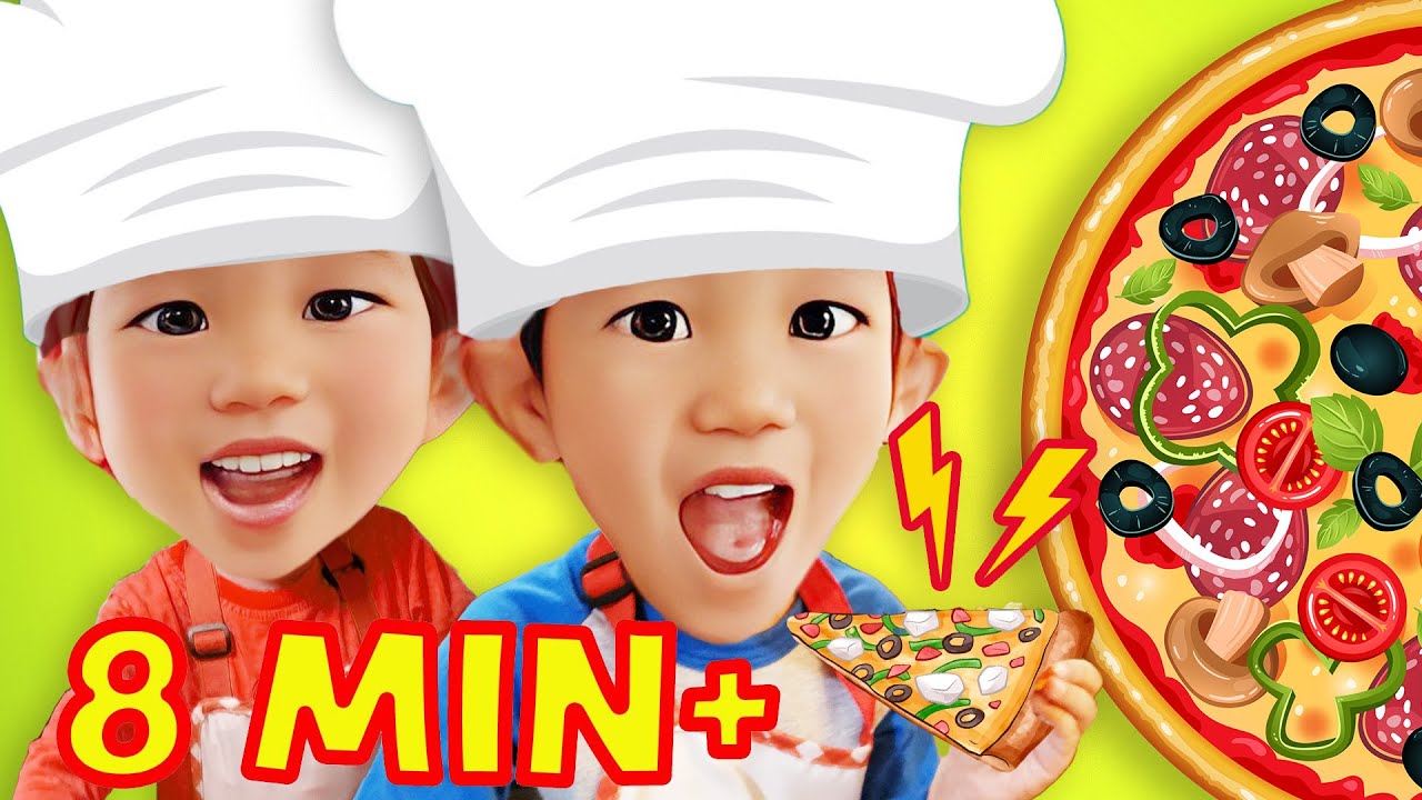 Pizza Making Song + Rainbow Smoothie | More Nursery Rhymes - YouTube