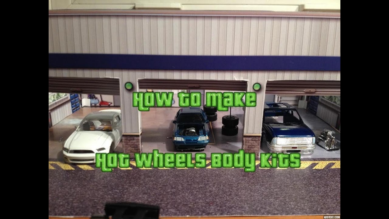 How to Make Hotwheels Body Kits - YouTube
