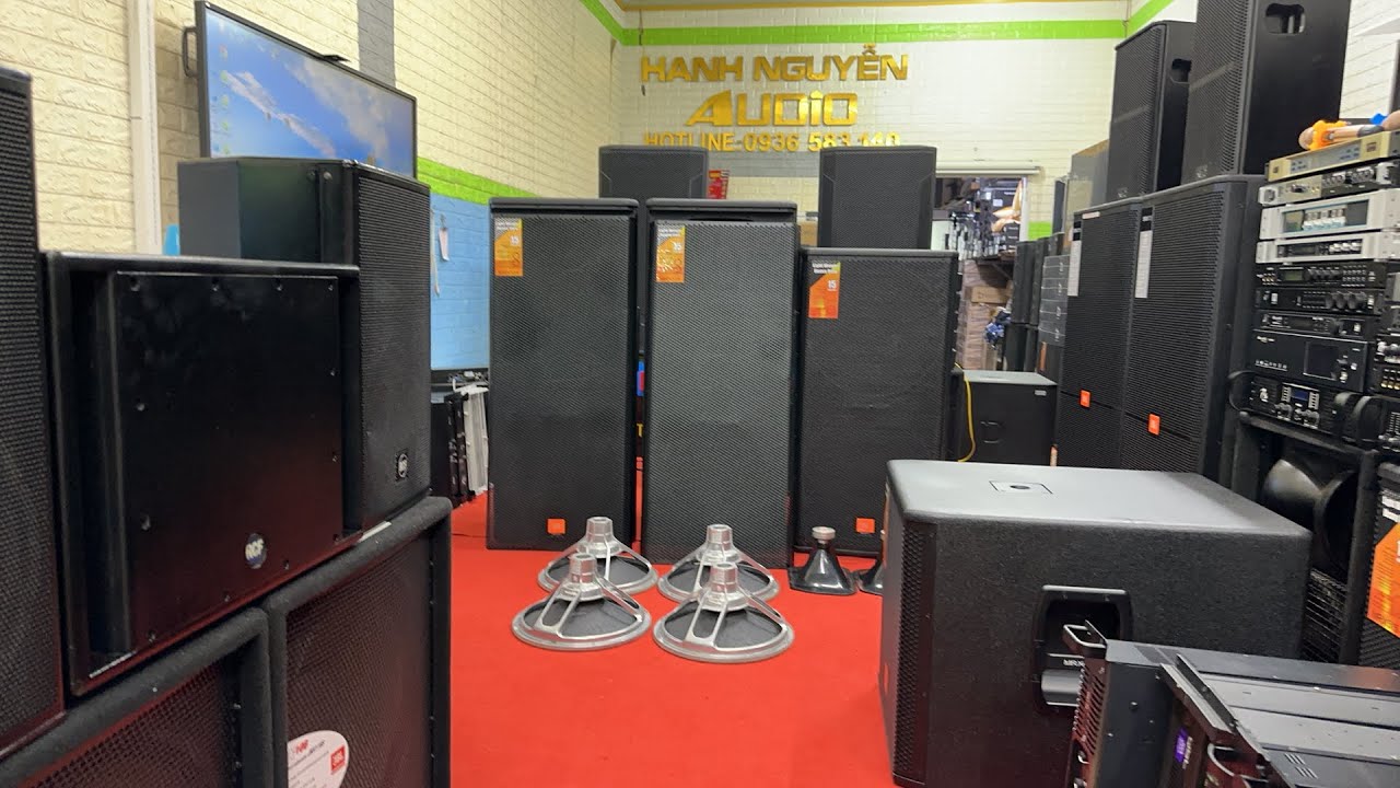 Loa JBL Mrx 525. Súp 528S. 618S. Đẩy Soun stop pa1204 - YouTube