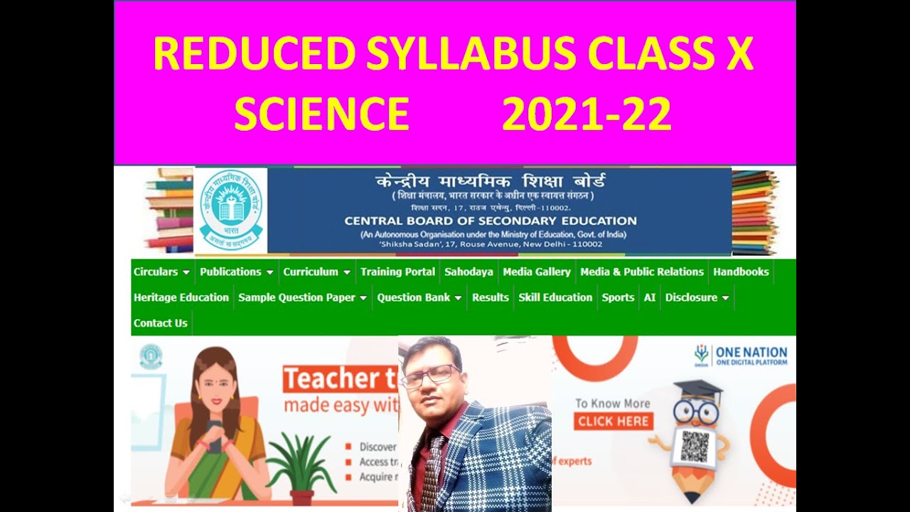 REDUCED SYLLABUS CLASS 10 SCIENCE YouTube reduced-syllabus-class-10-science-youtube