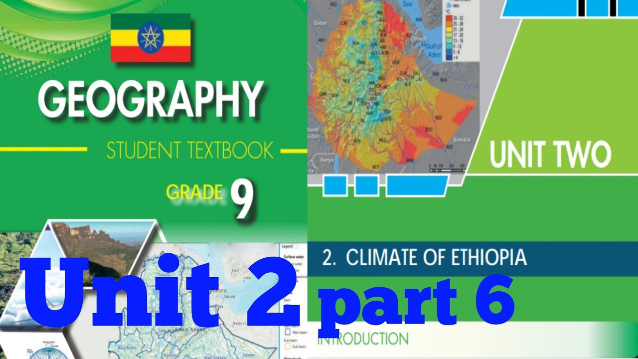 Geography grade 9 unit 2 part 6 // rainfall region of Ethiopia ...