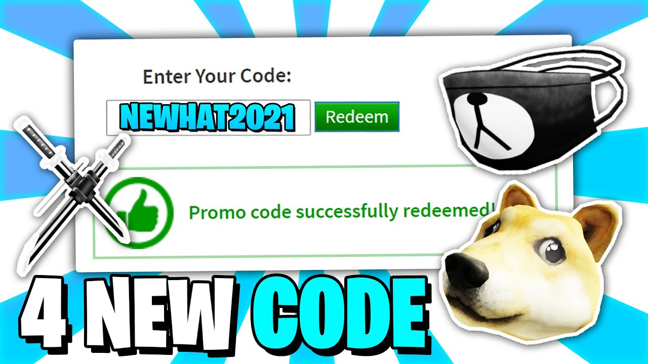 ALL *5* NEW Roblox Promo Codes on ROBLOX 2021! || All Roblox Promo ...