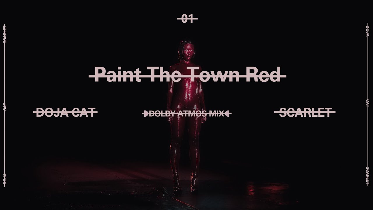 DOJA CAT - Paint The Town Red (Dolby Atmos Mix) - YouTube