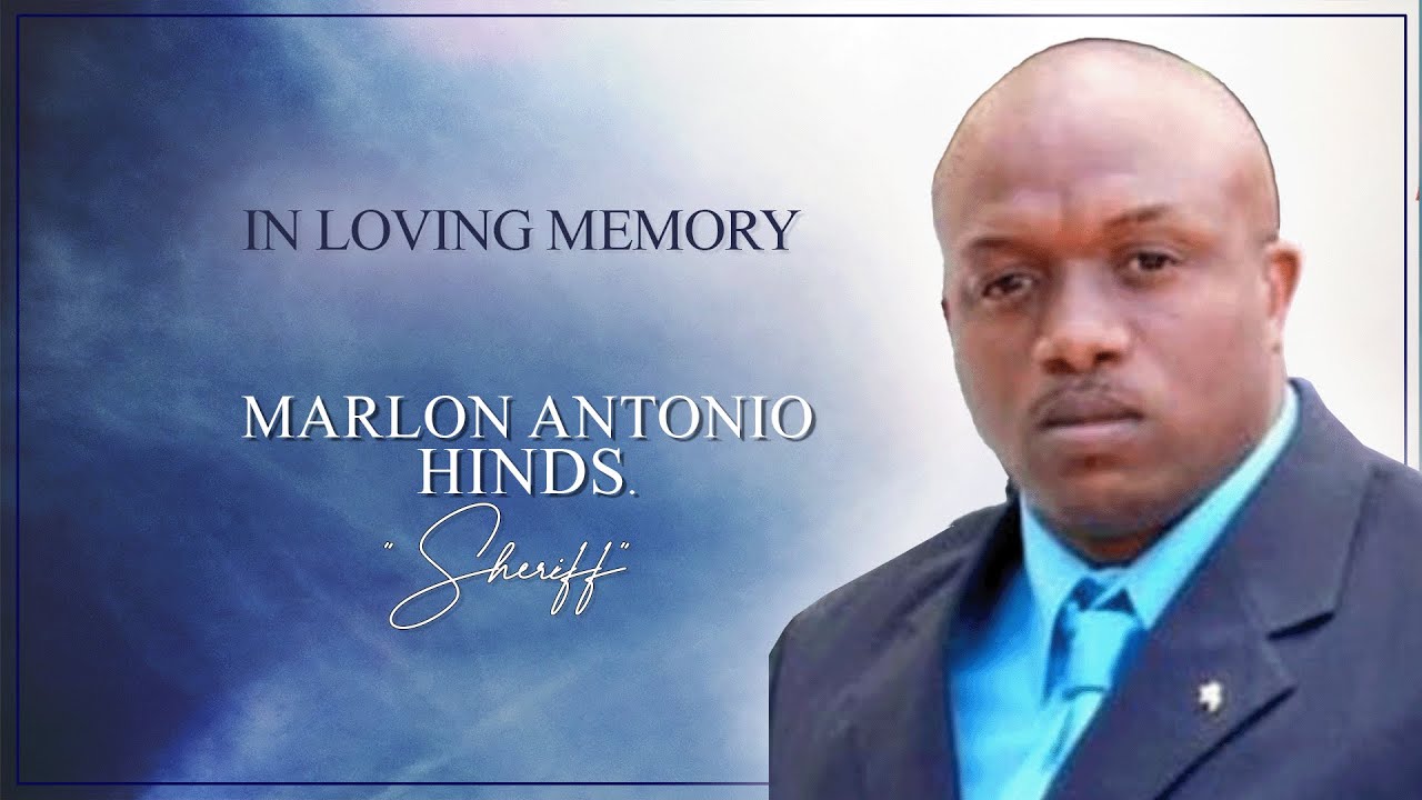 Celebrating the Life of Marlon Antonio Hinds - YouTube