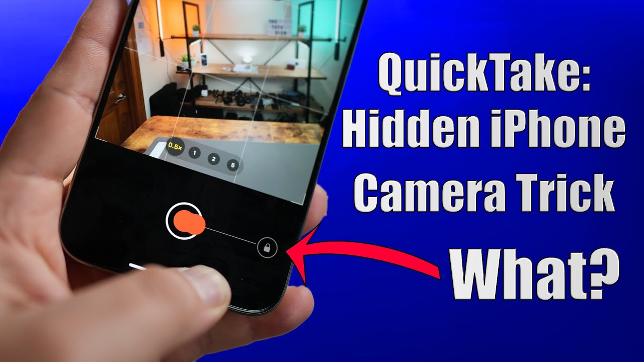How to Use QuickTake on iPhone – Record Videos Without Switching Modes! - YouTube