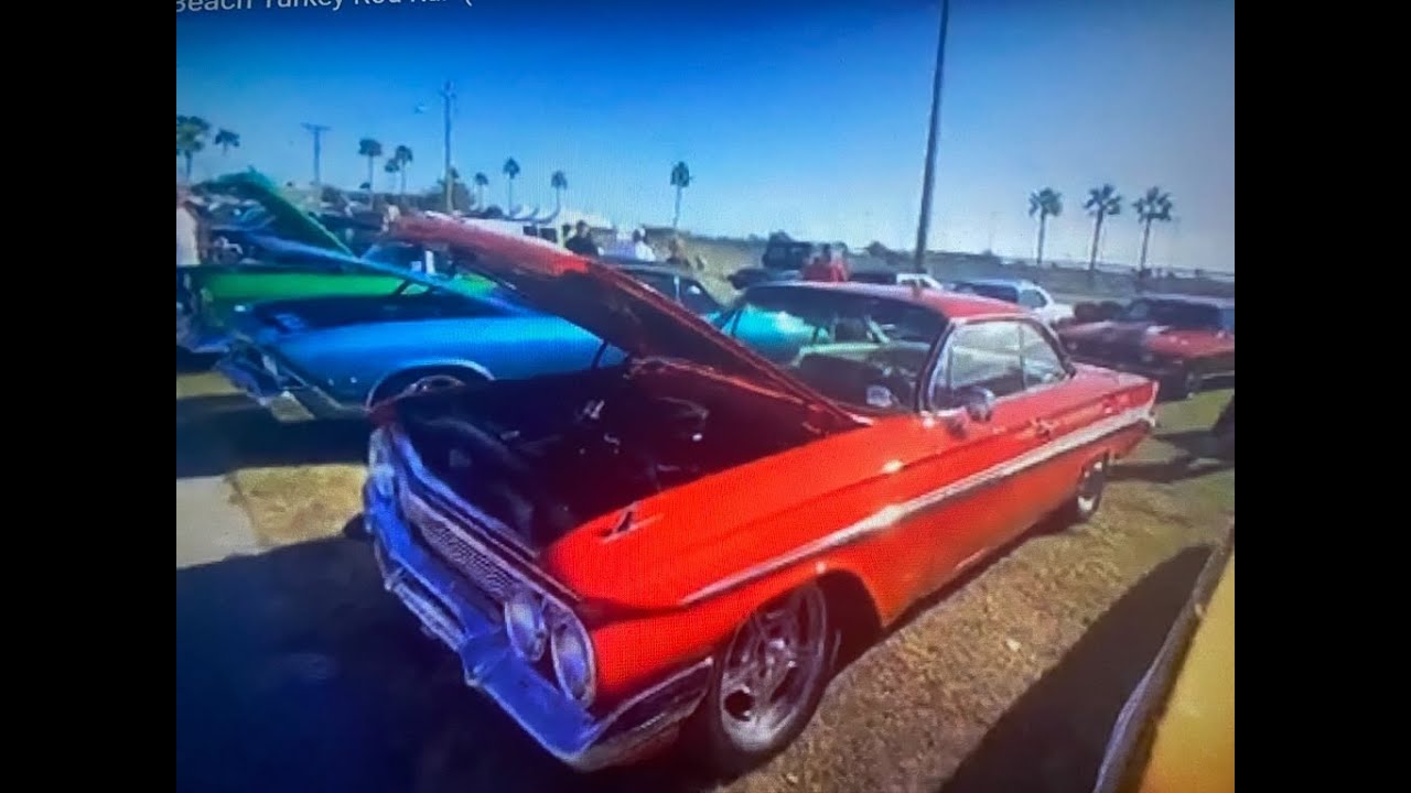 Daytona Beach Turkey Rod Run ( Hot Rod Car Show ) - YouTube