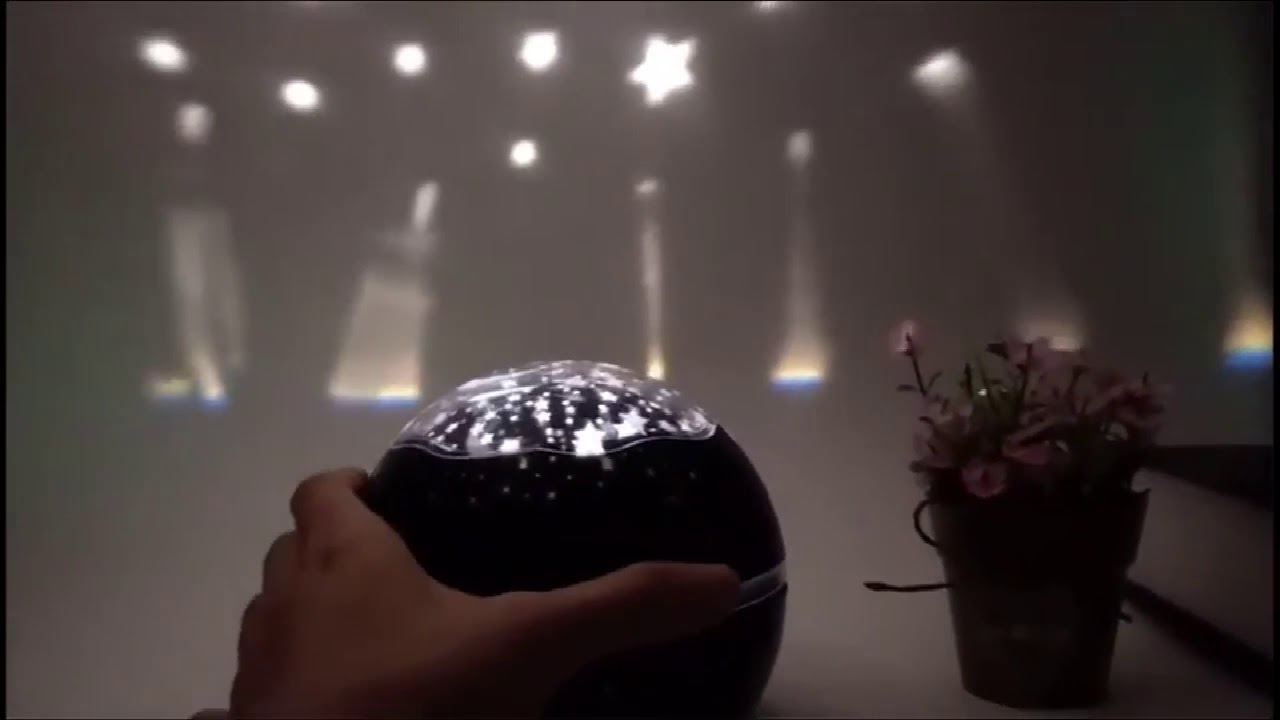 Novelty Luminous Toys Romantic Starry Night LED Light Projector Night ...