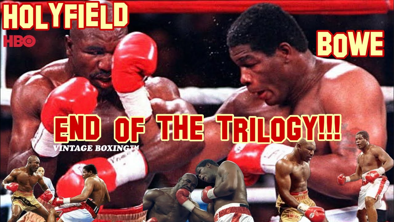 Riddick Bowe vs Evander Holyfield 3 HBO 1080p 60fps - YouTube
