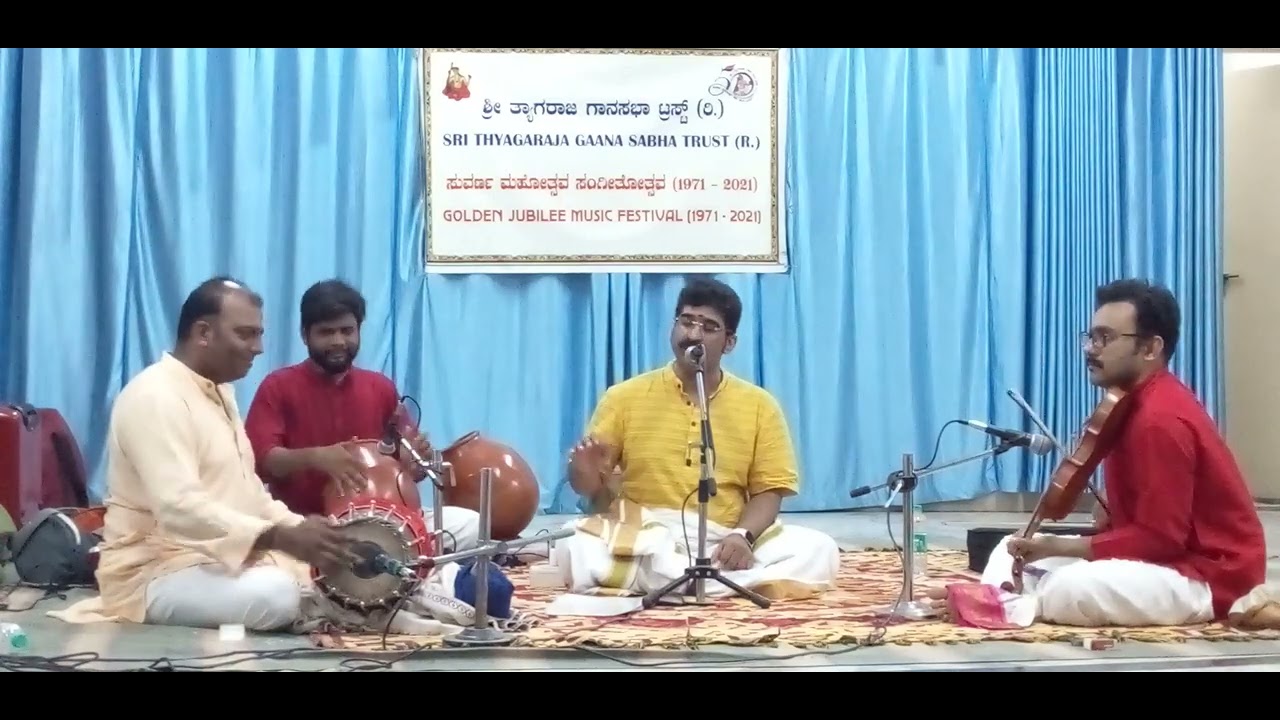 Maadu by Vidwans B S Anand Vishwajith Nagaraj Srinidhi - YouTube