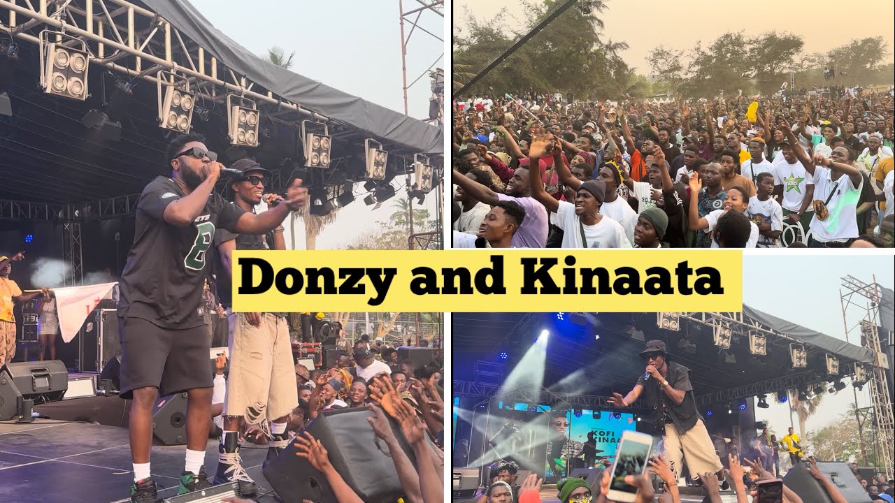 Part 2. Kofi Kinaata performance at Made In Tadi 2024 in Takoradi. Ft ...