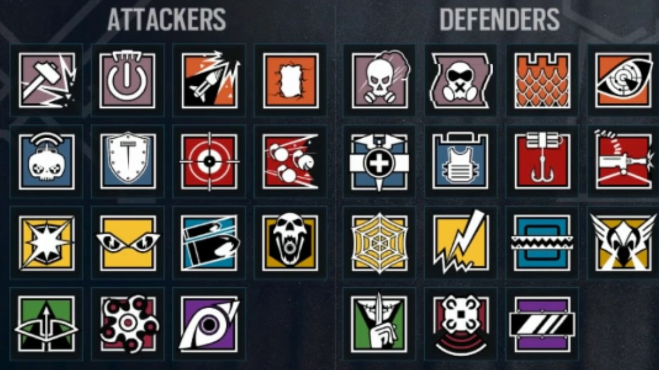SIEGE symbols list - YouTube