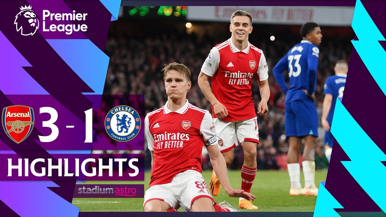 EPL Highlights: Arsenal 3 - 1 Chelsea | Astro SuperSport - YouTube