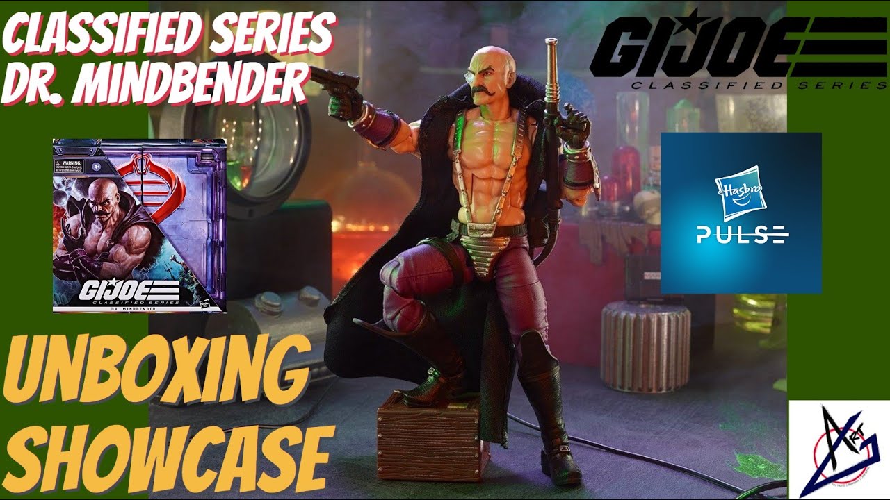GI Joe Classified Series Dr. Mindbender Hasbropulse Exclusive ...