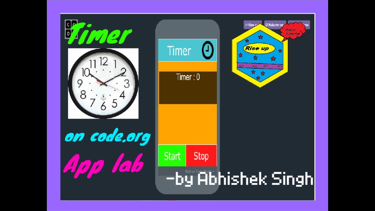 How To Make A Timer In Code App Lab Working With Time Easy How To Make A Timer In Code App Lab Working With Time Easy