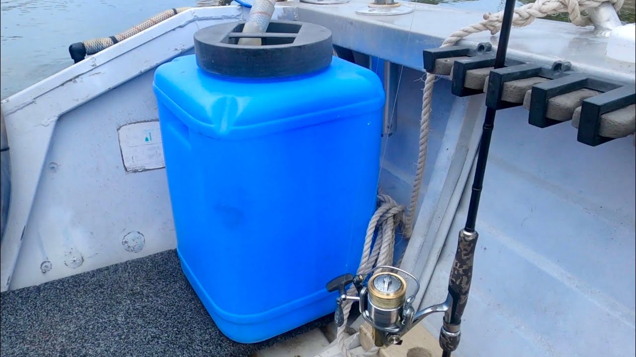Awesome simple Live Bait Tank for your Tinny - YouTube