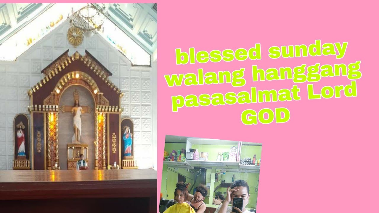 After almost 4 months || naka pagsimba din || because of pandemic ...