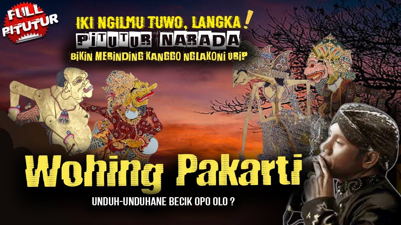 MERINDING! PITUTUR JAWA BATARA NARADA KANGGO NGLAKONI URIP / WAYANG ...