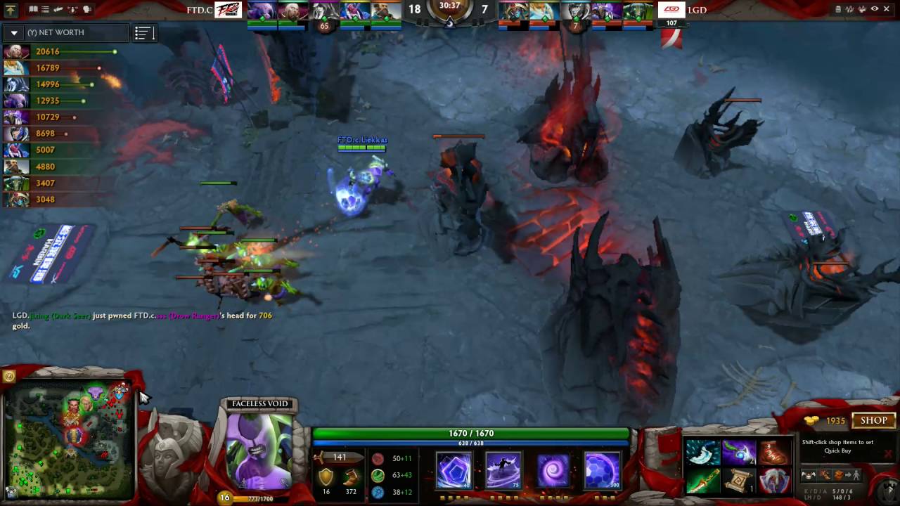 Full Highlights team_ftd_c vs LGD-GAMING - Dota 2 Professional League ...