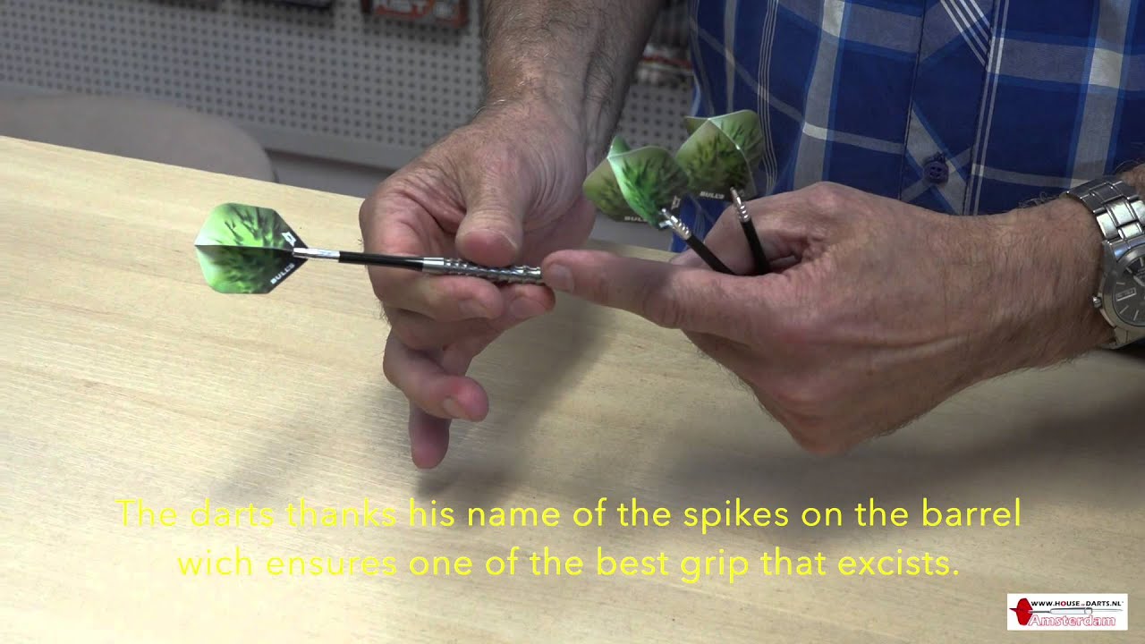 House of Darts Review Spikes darts van Bulls - YouTube