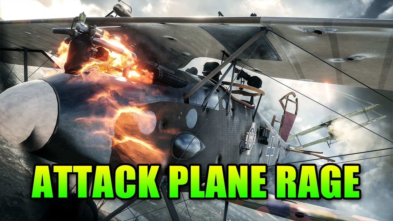 Attack Plane Destroys All!! | Battlefield 1 Pilot Gameplay - YouTube