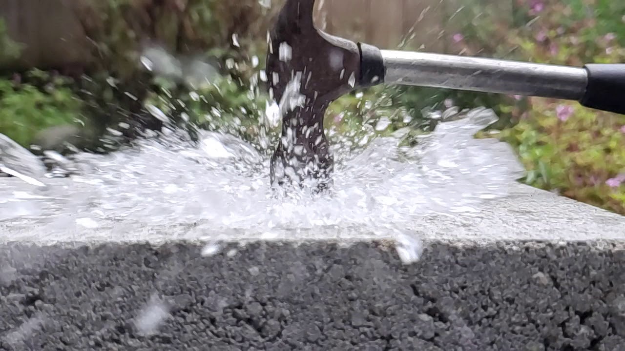 1000fps Slow Motion Ice Smashing - YouTube