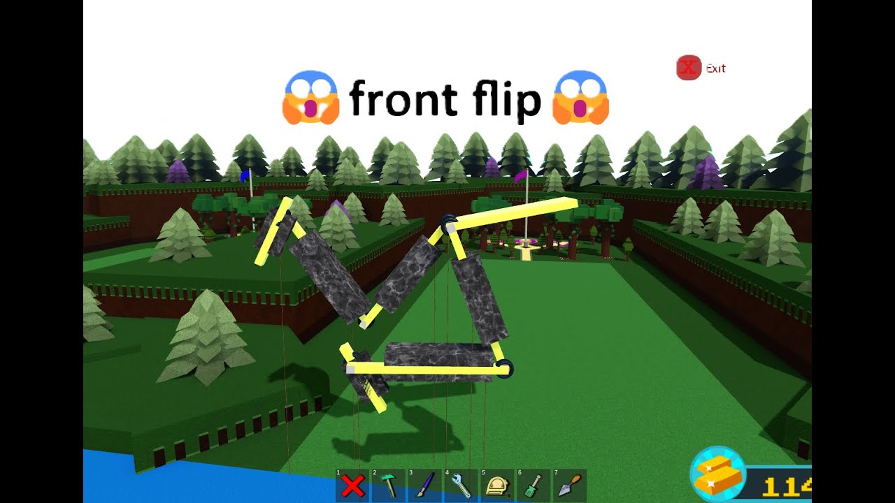 How to make your walking mech front flip - YouTube