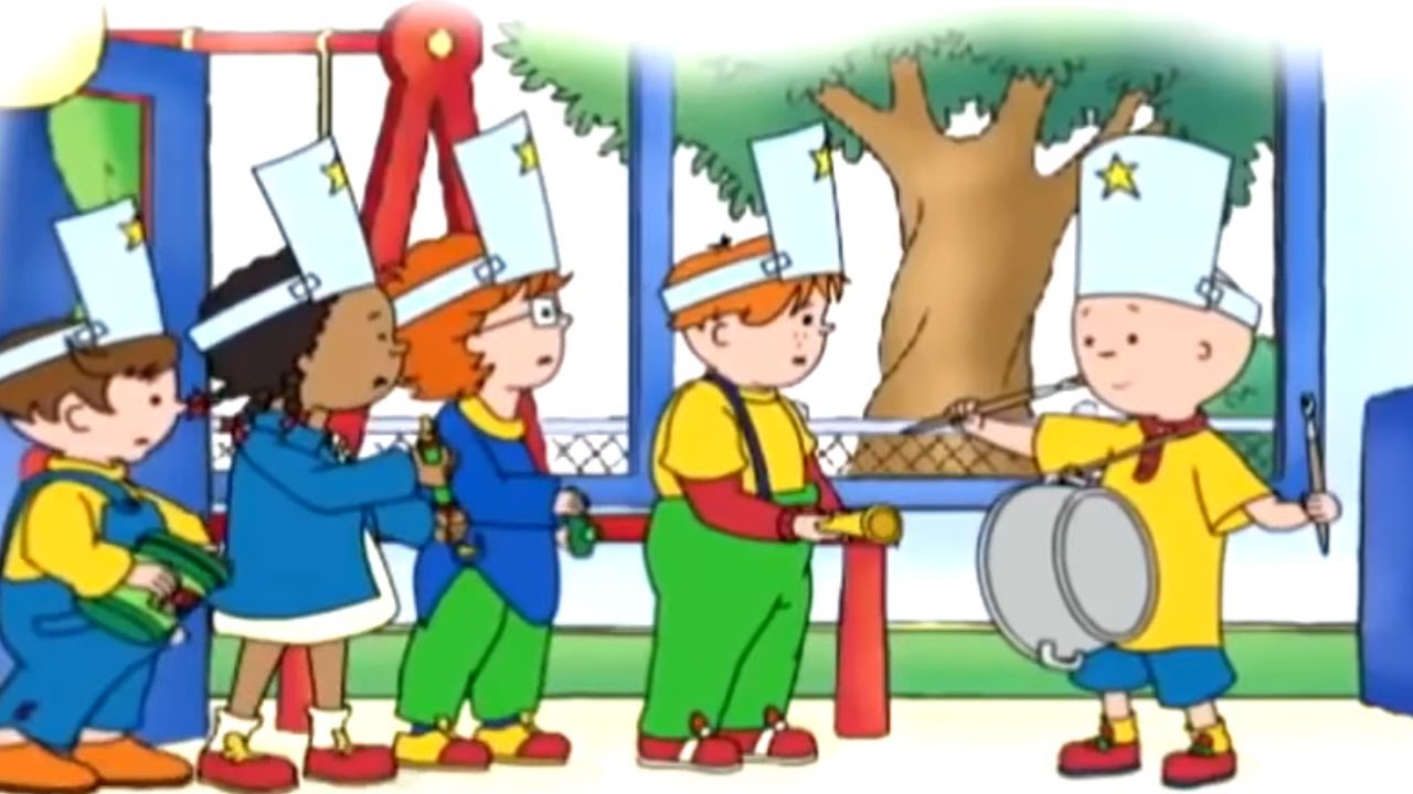 Caillou and the Music Lesson | Caillou Cartoon - YouTube