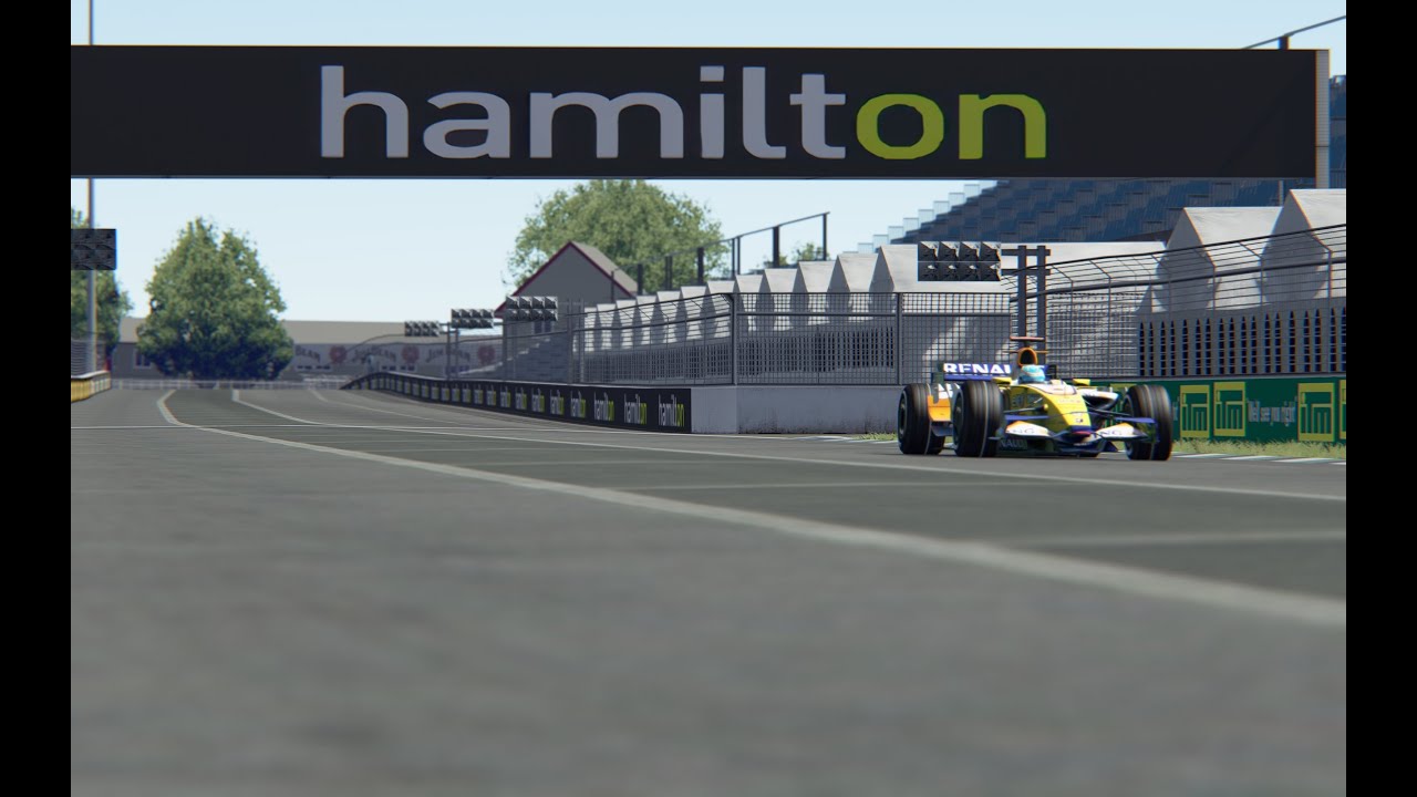 Renault R28 (F1 2008) - Fernando Alonso - Hamilton Street Circuit (New ...